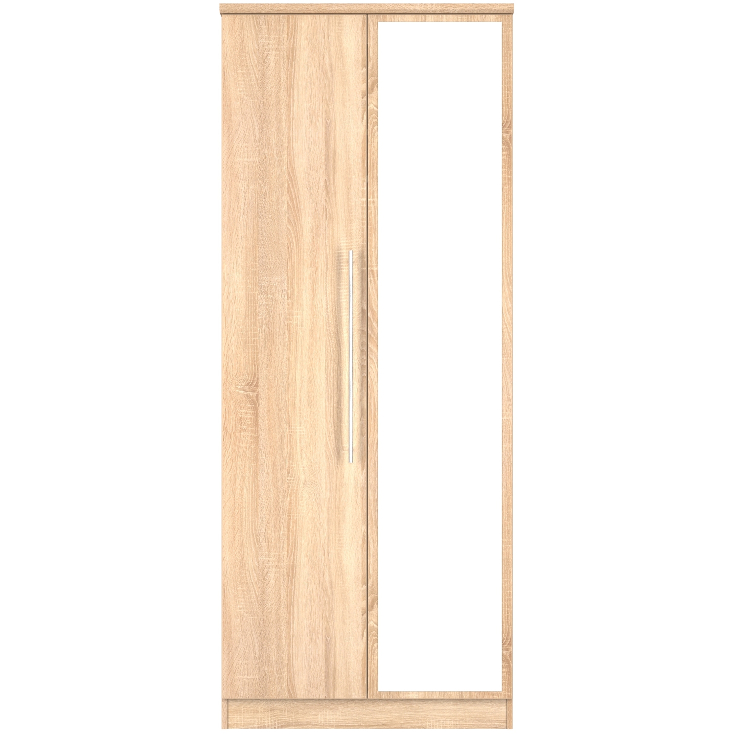 Sherwood Ready Assembled 2 Door Mirrored Robe