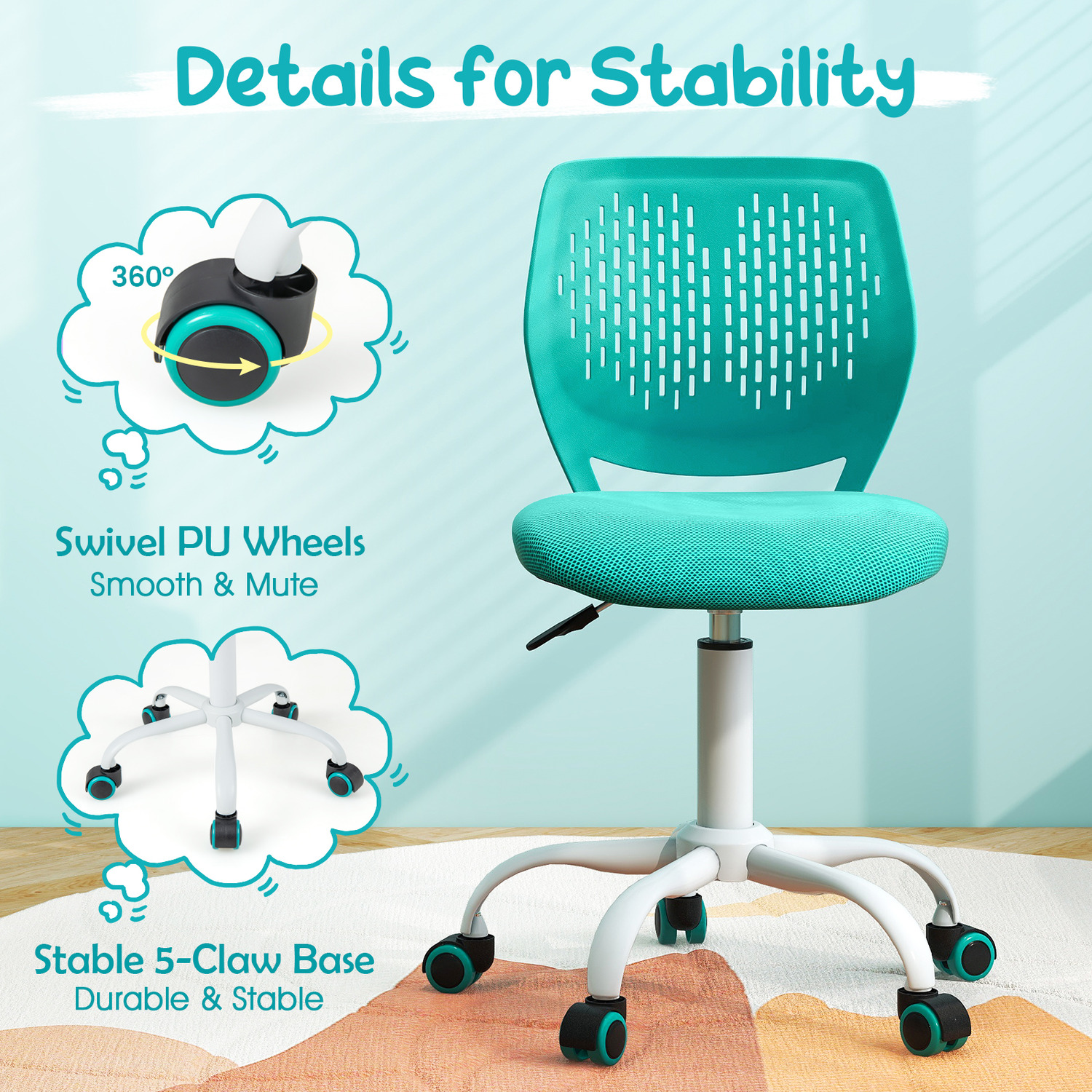 Kids Ergonomic Children Study Chair