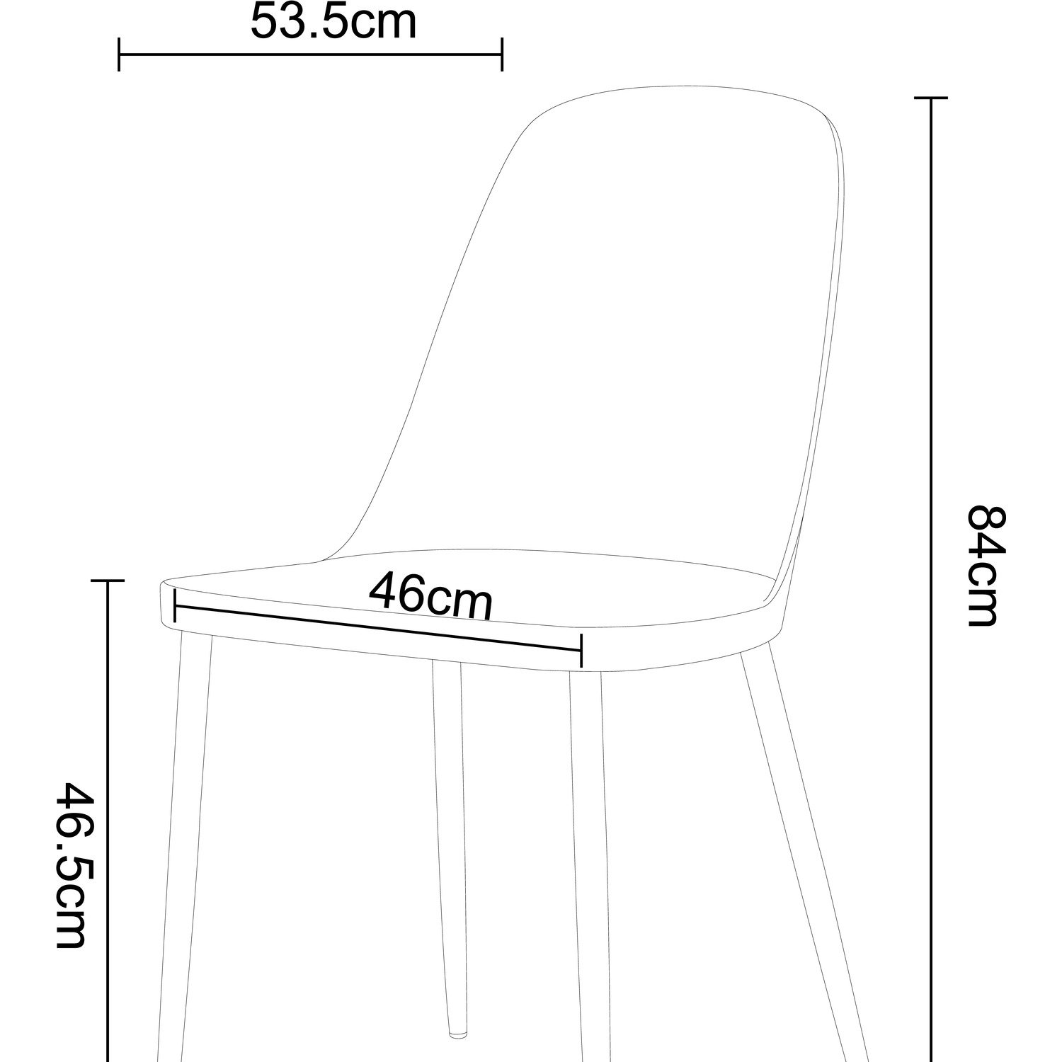 Aspen 100cm Round dining table With Four Plastic Duo Chair Set