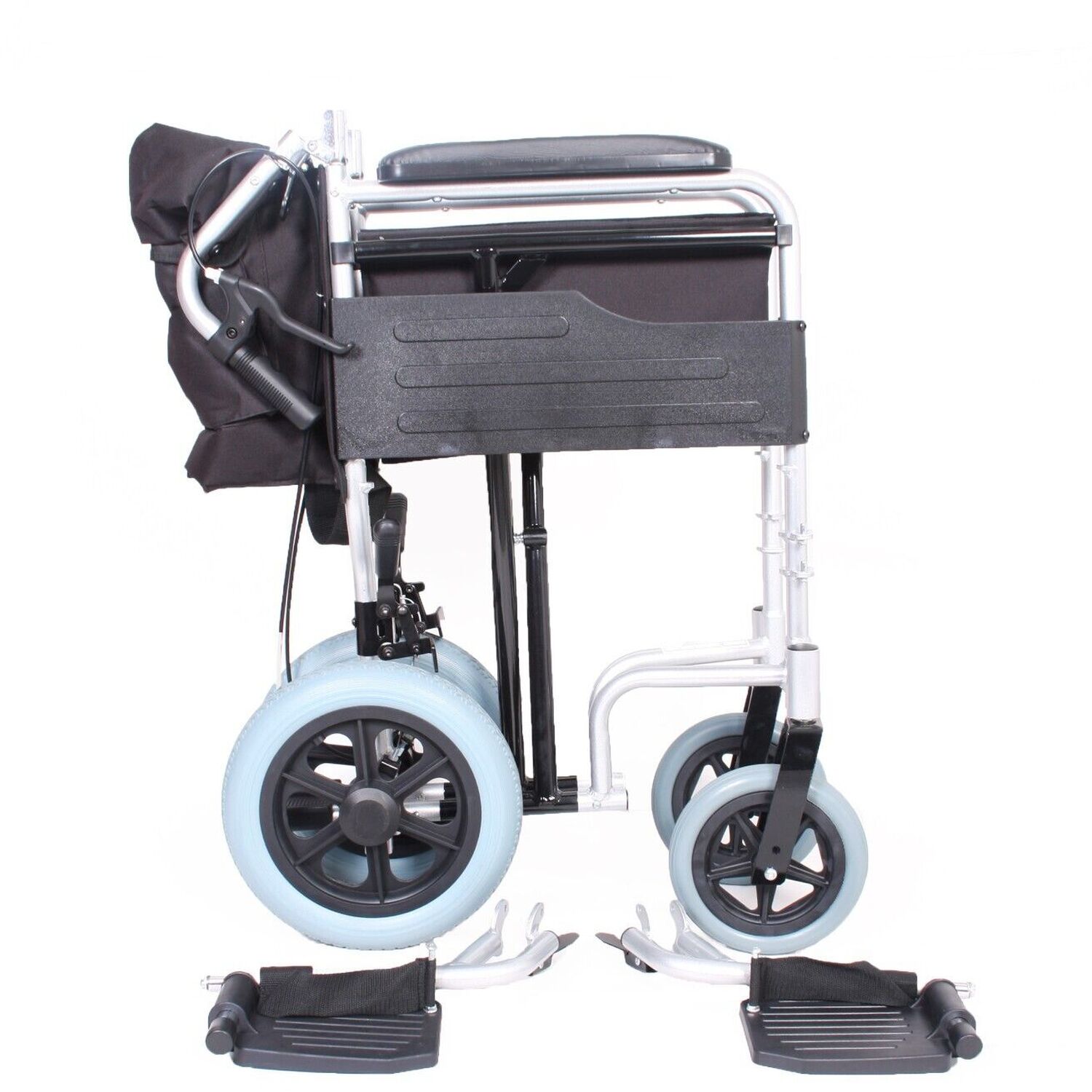 Lightweight Aluminum Folding Wheelchair Compact Travel