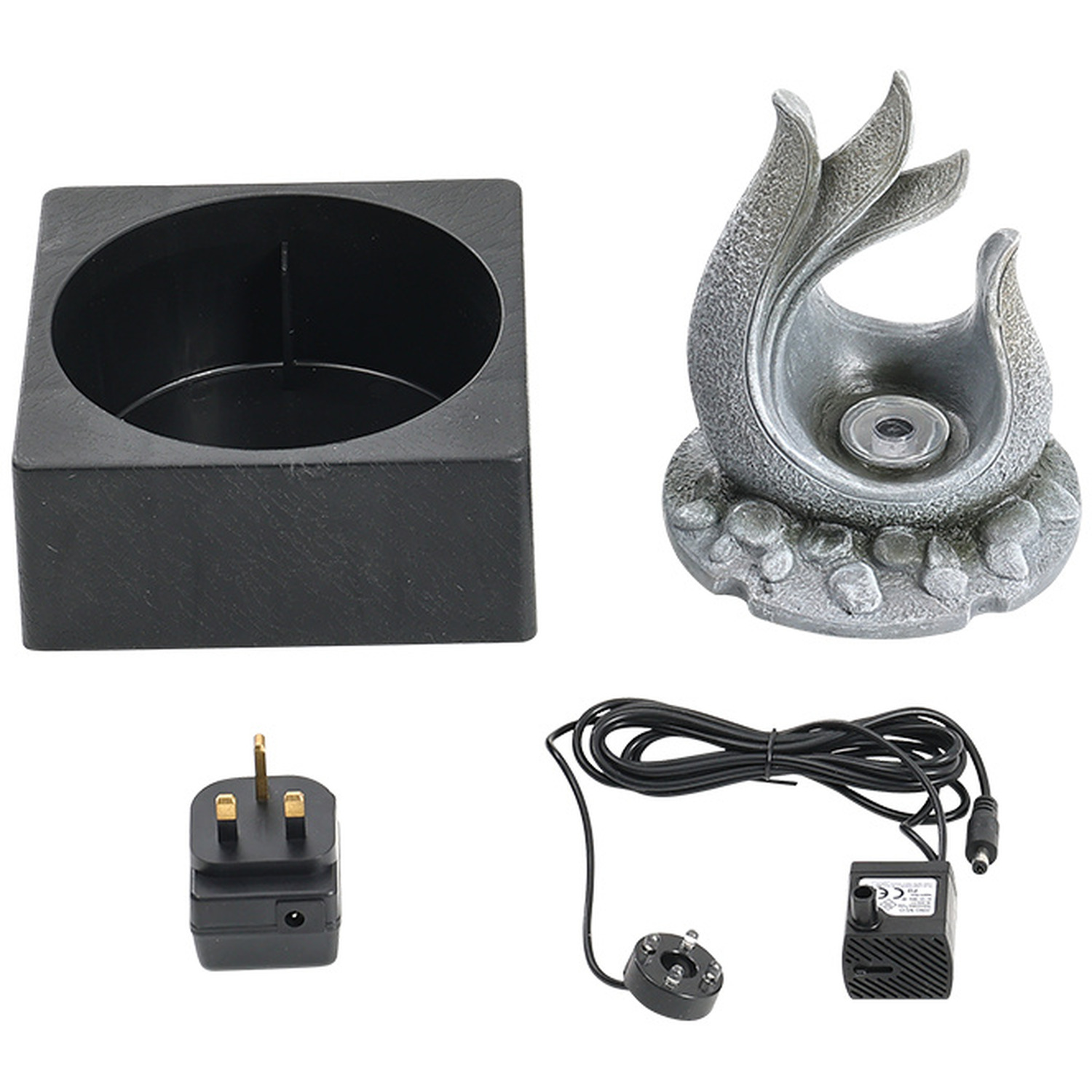 Orchid Finger Shaped LED Water Feature with Fountain Design