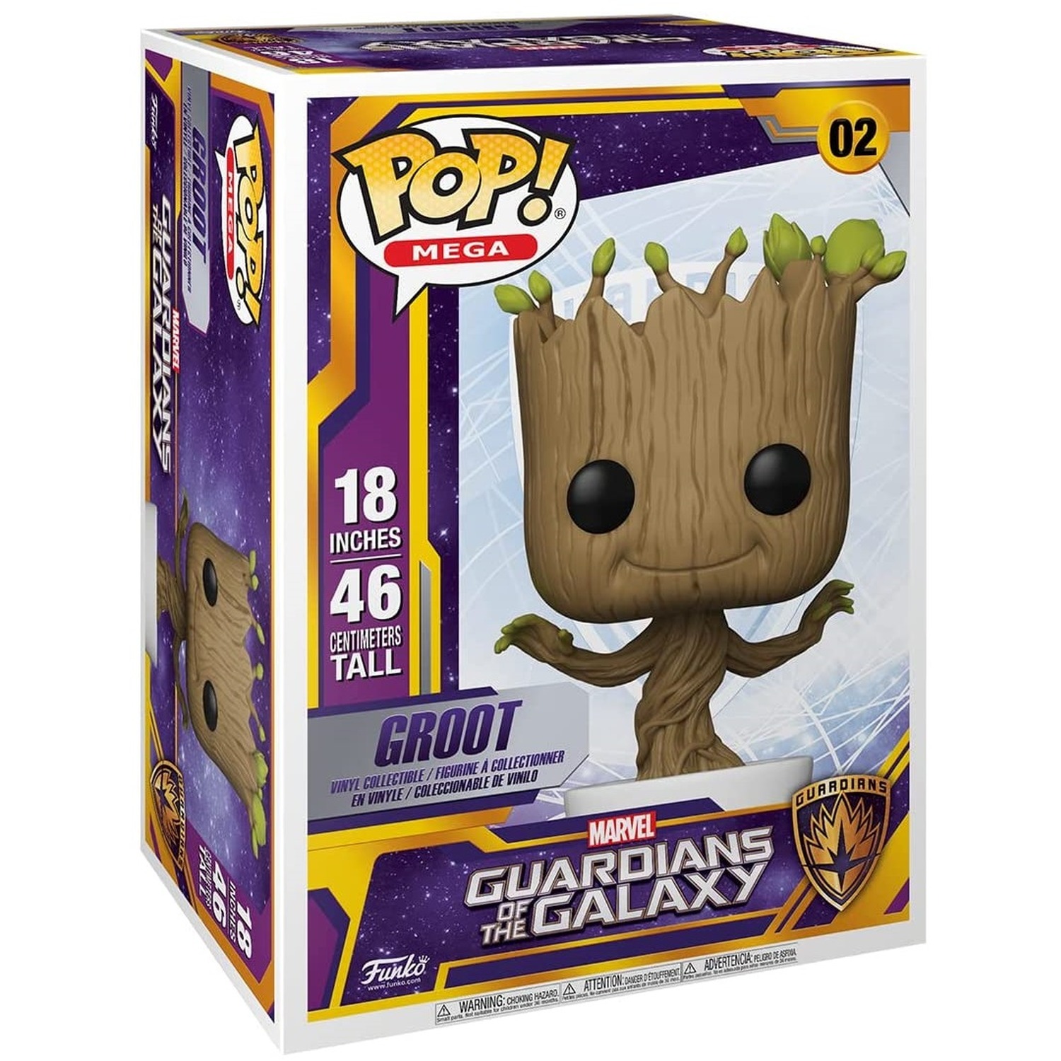 Funko Pop Marvel Guardians Of The Galaxy 18 Groot Super Sized Figure Funko Pop Marvel Guardians Of The Galaxy 18 Groot Super Sized Figure