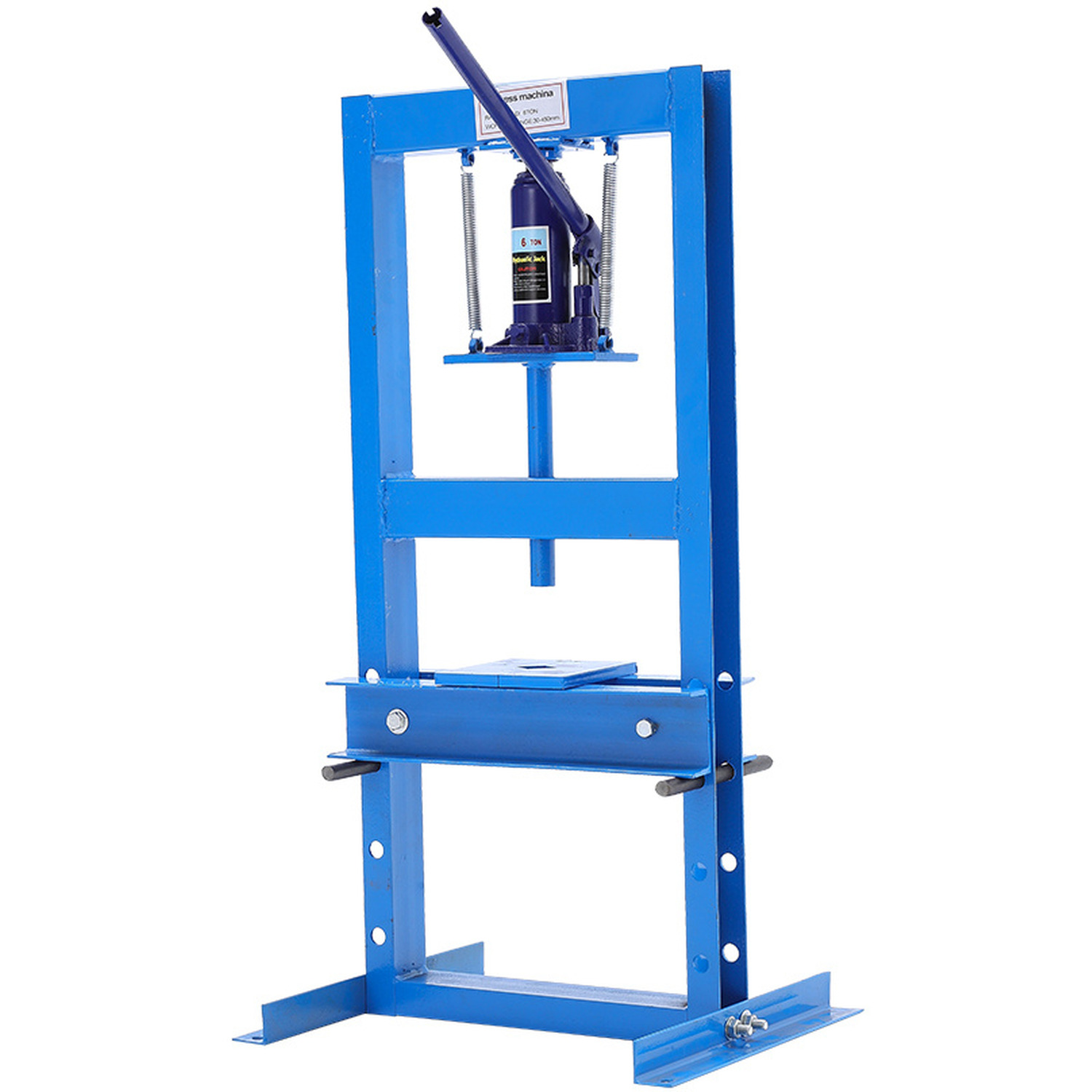 6-Ton Hydraulic Shop Press with Press Plates