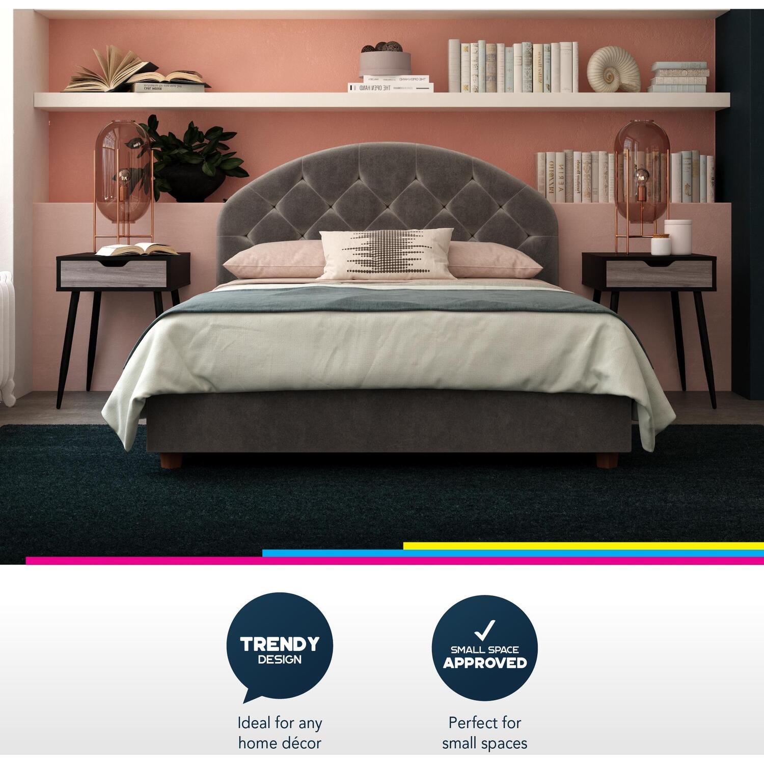 Aspen Upholstered Bed