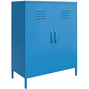 Cache metal locker with 2 doors