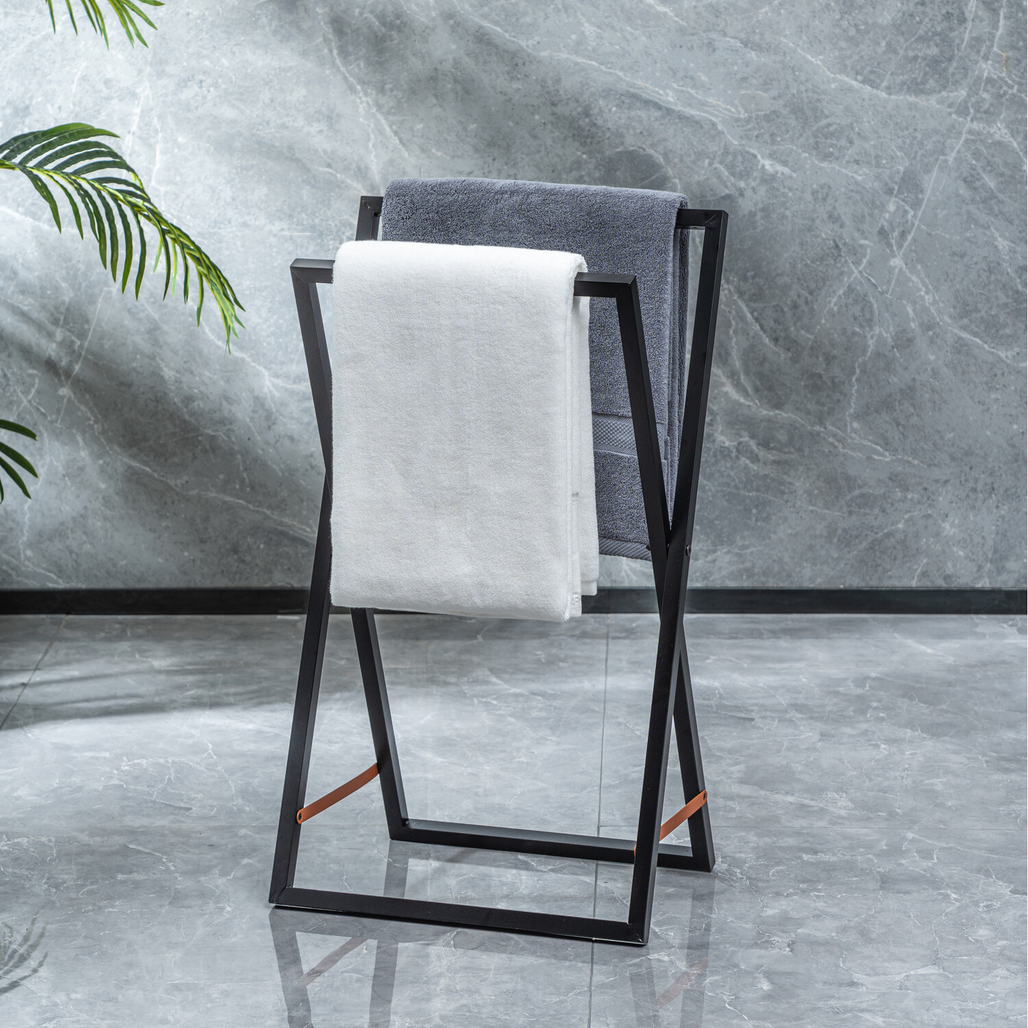 Foldable Rectangle Towel Rack