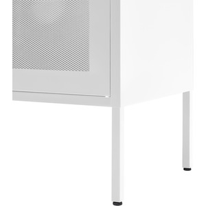 Display Cabinet with Adjustable Height Shelves and Tall Stand