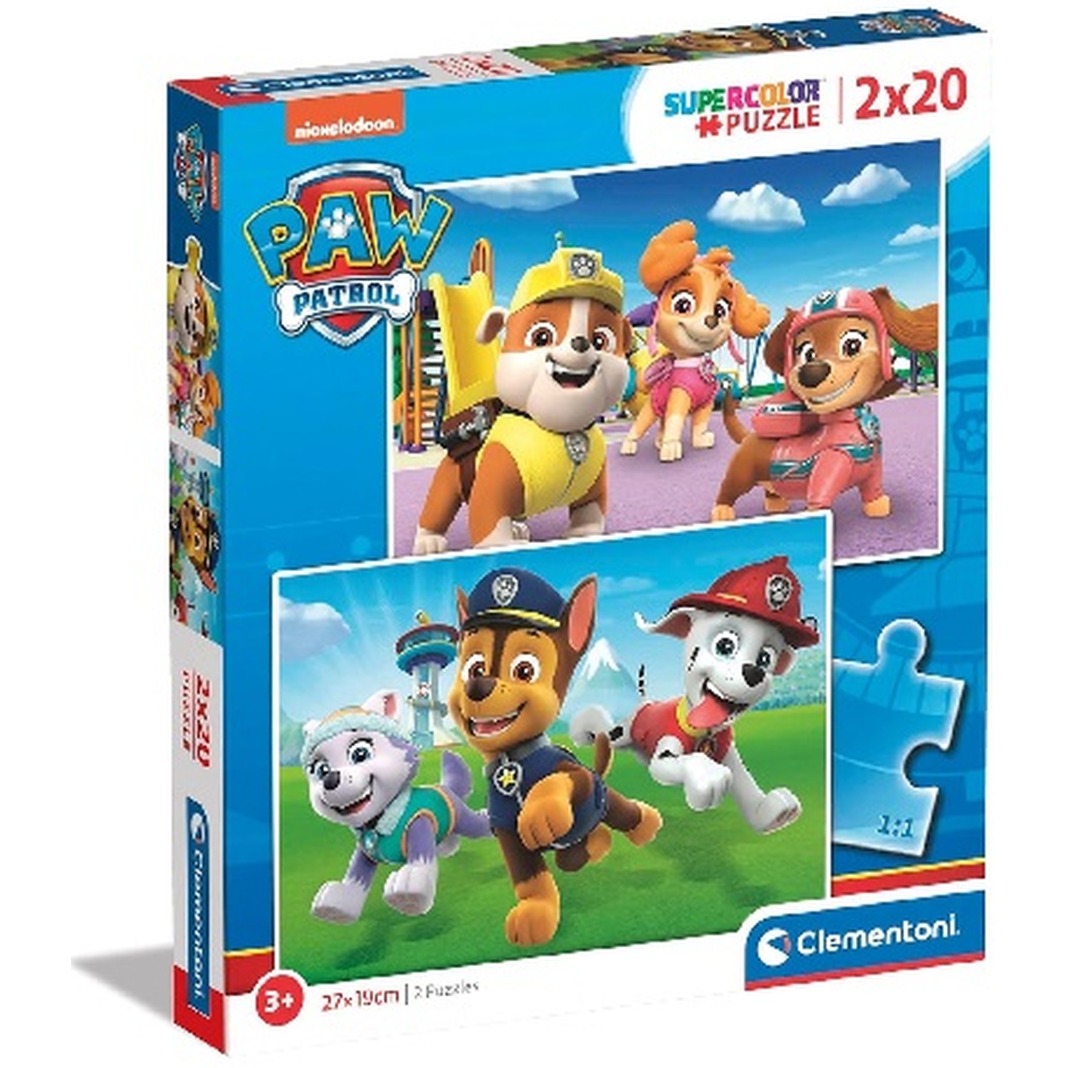 Paw Patrol Puzzle 2 x 20 Piece Jigsaw Puzzle