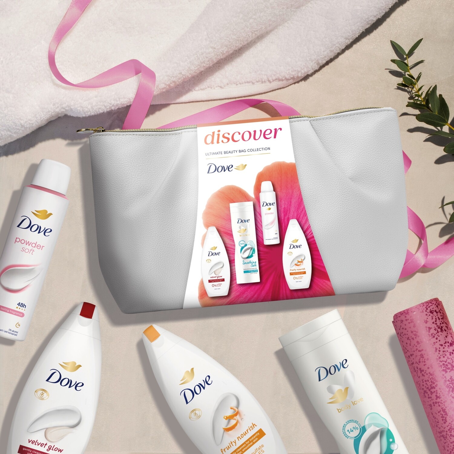 Dove Discover Ultimate Beauty Bag Collection Gift Set
