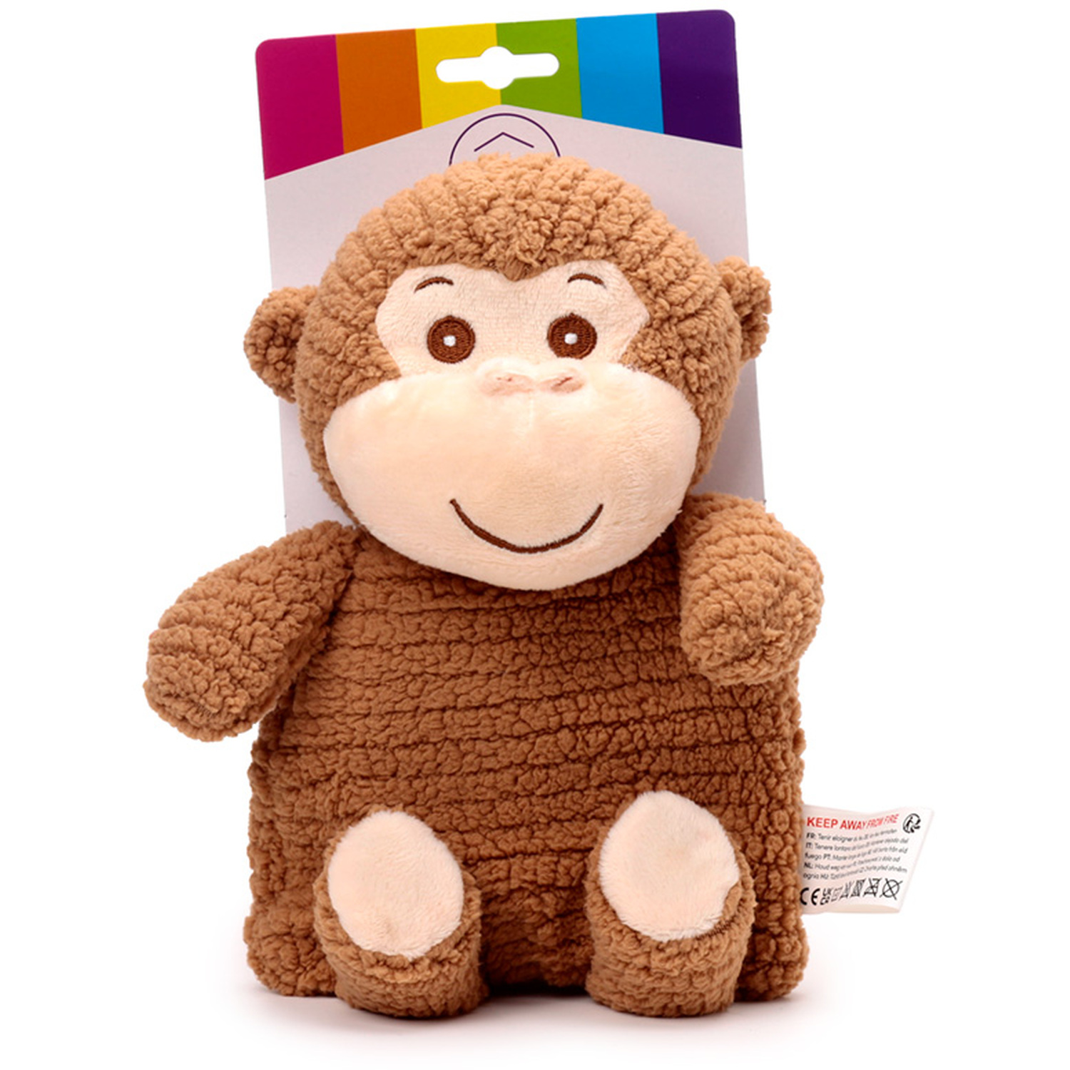 Microwavable Plush Lavender Heat Pack - Monkey