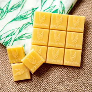 Natural Elements Vegan Wax Wrap Refresher Blocks, 12 Organic Soy Bars