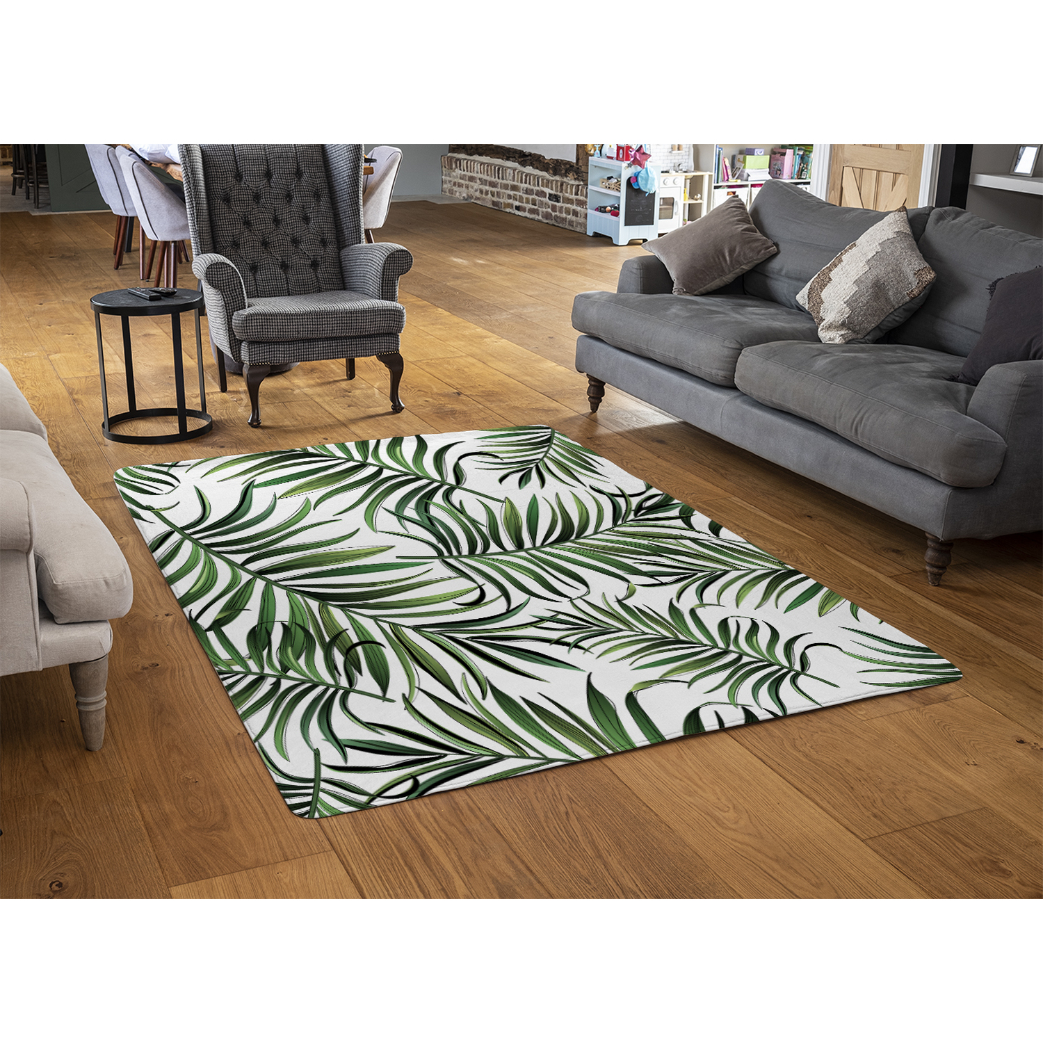 Palm Leaves Rug