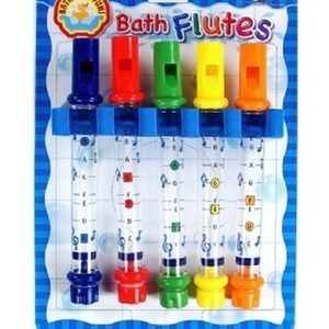5Pcs Bath Flutes Toy Set