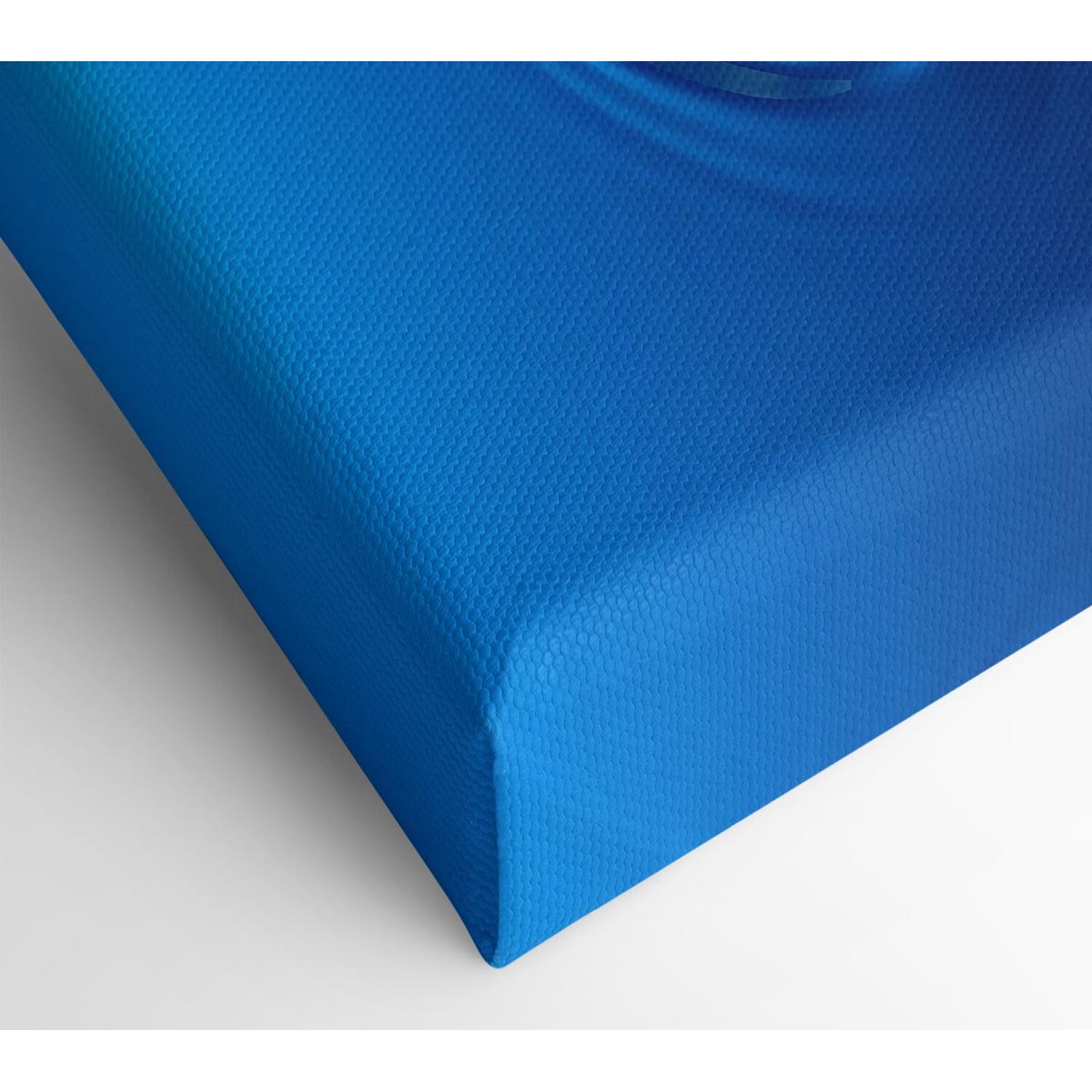 Water Drop Perfect Blue Canvas Print Wall Art