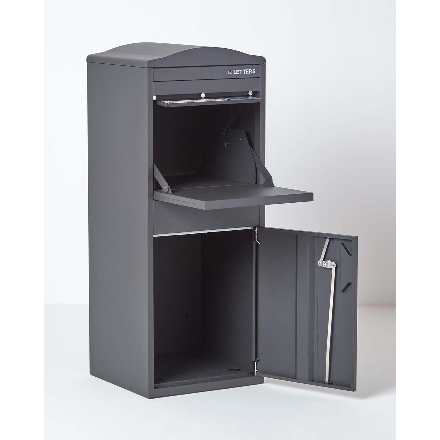 Smart Parcel Box - Curved Top Large Front Access Parcel and Postage ...