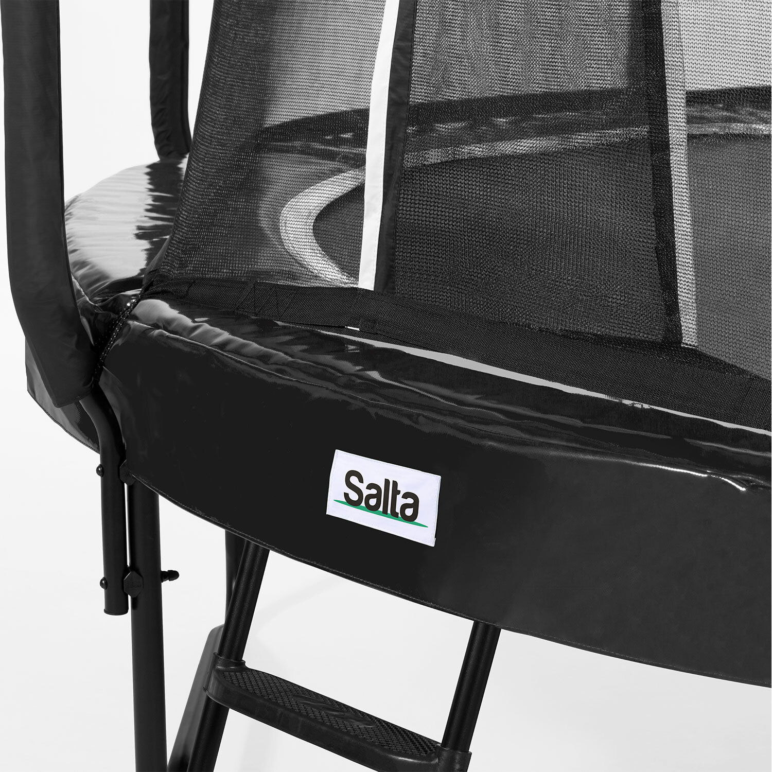 12ft Salta Black Round First Class Edition Trampoline