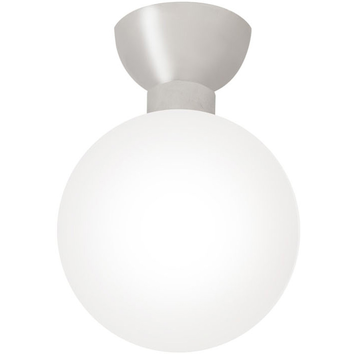 Orbital Chrome Metal IP44 Bathroom Ceiling Light shade Ceiling