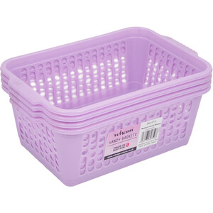Pack of 4 Handy Baskets