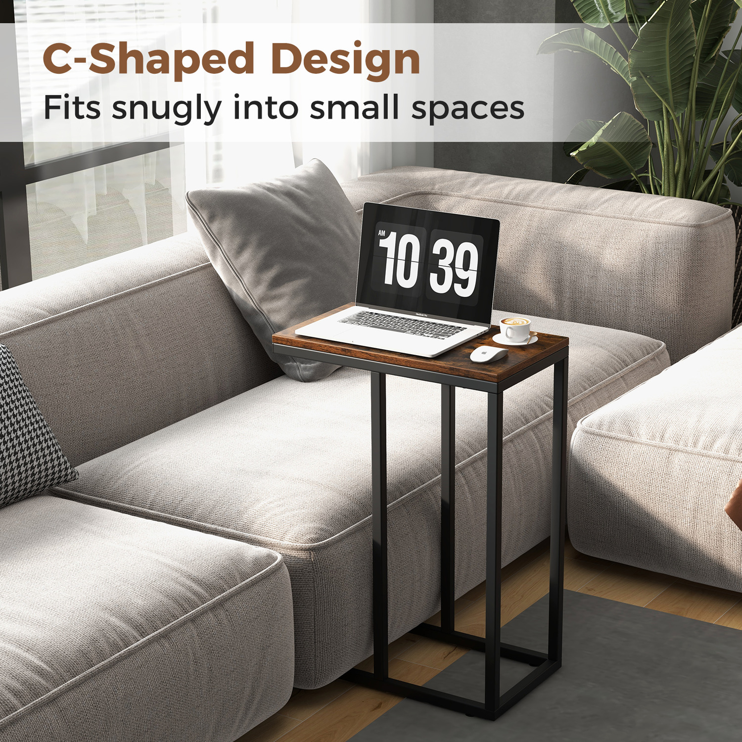 64cm High Sofa Side Table