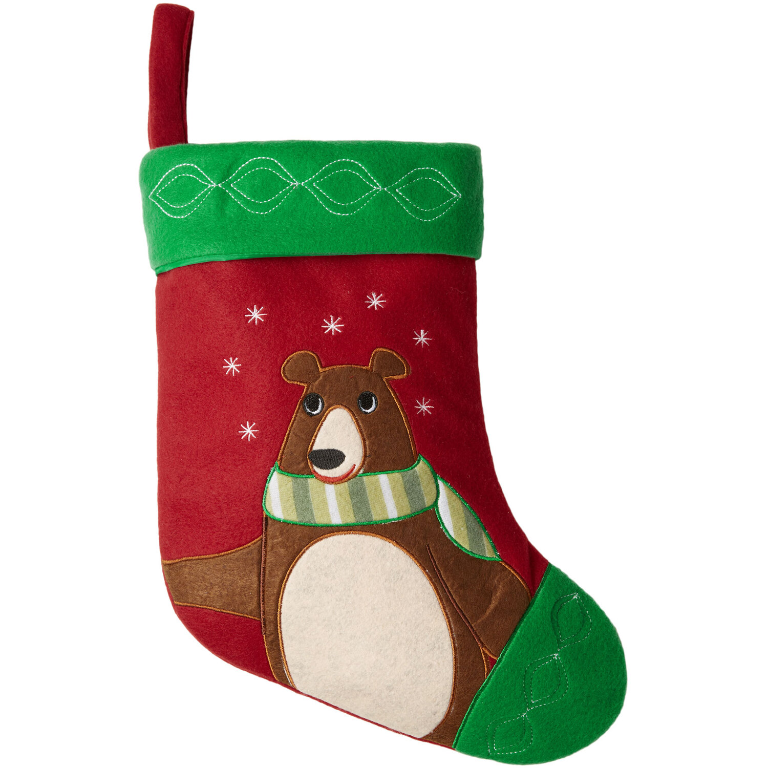 Bear Christmas Stocking
