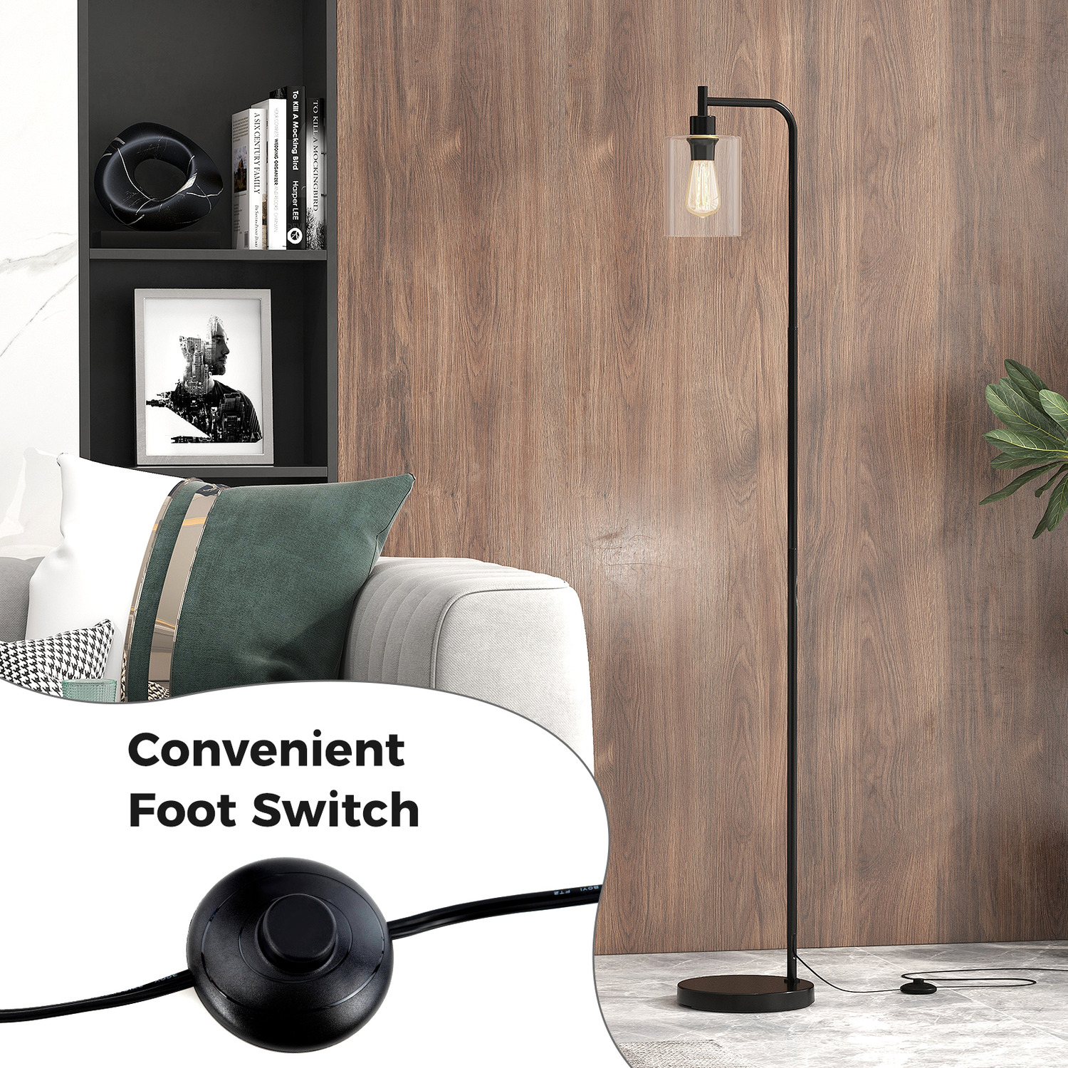 Industrial Floor Standing Lamp