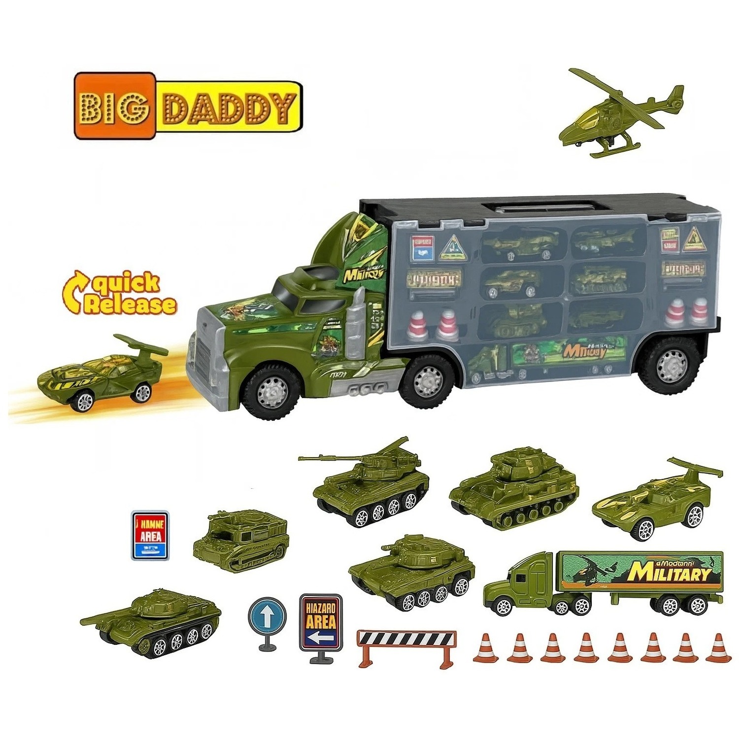 Large Lorry Car Case Carrier Collection Set