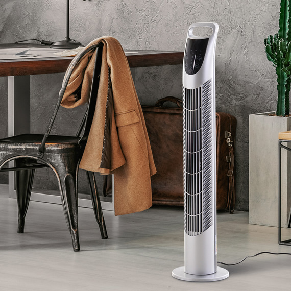 78.5cm Oscillation Tower Fan with Remote Control