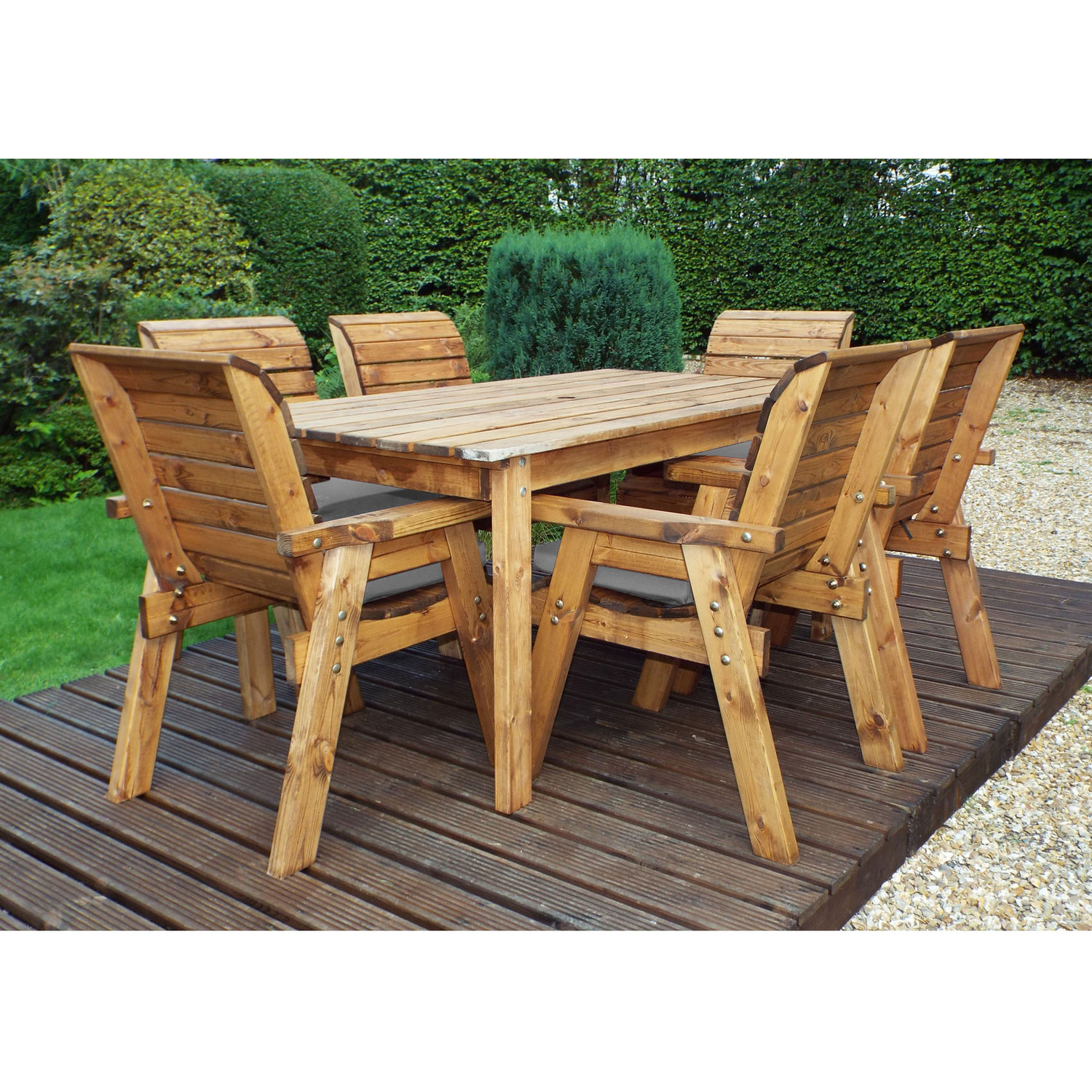 Charles Taylor Six Seater Chair Table Set with Accessories