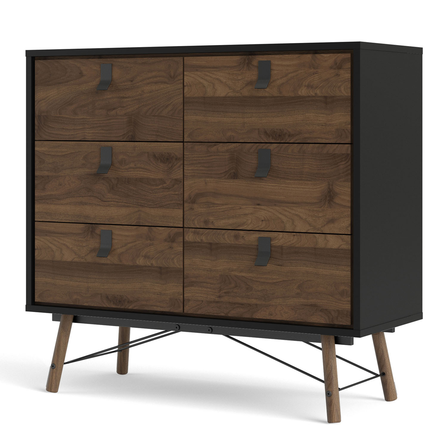 Ry Double Chest of 6 Drawers