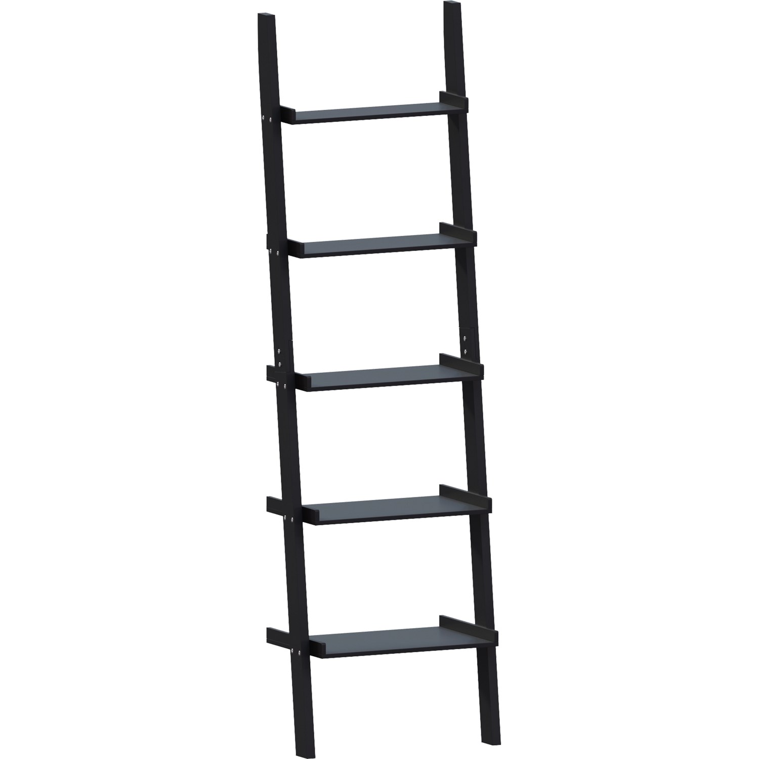 York 5 Tier Ladder Bookcase