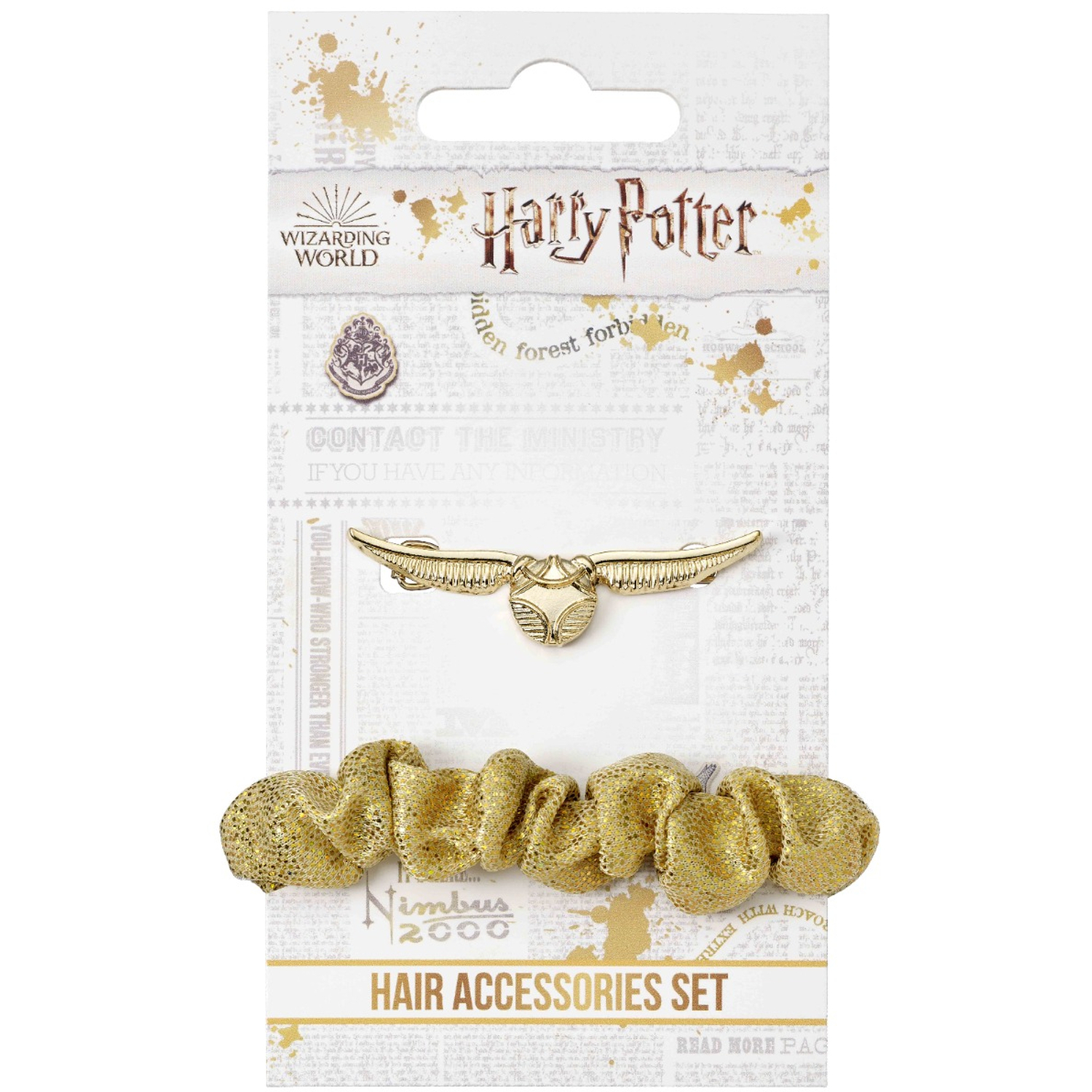 Harry Potter Golden Snitch Hair Accessory Set