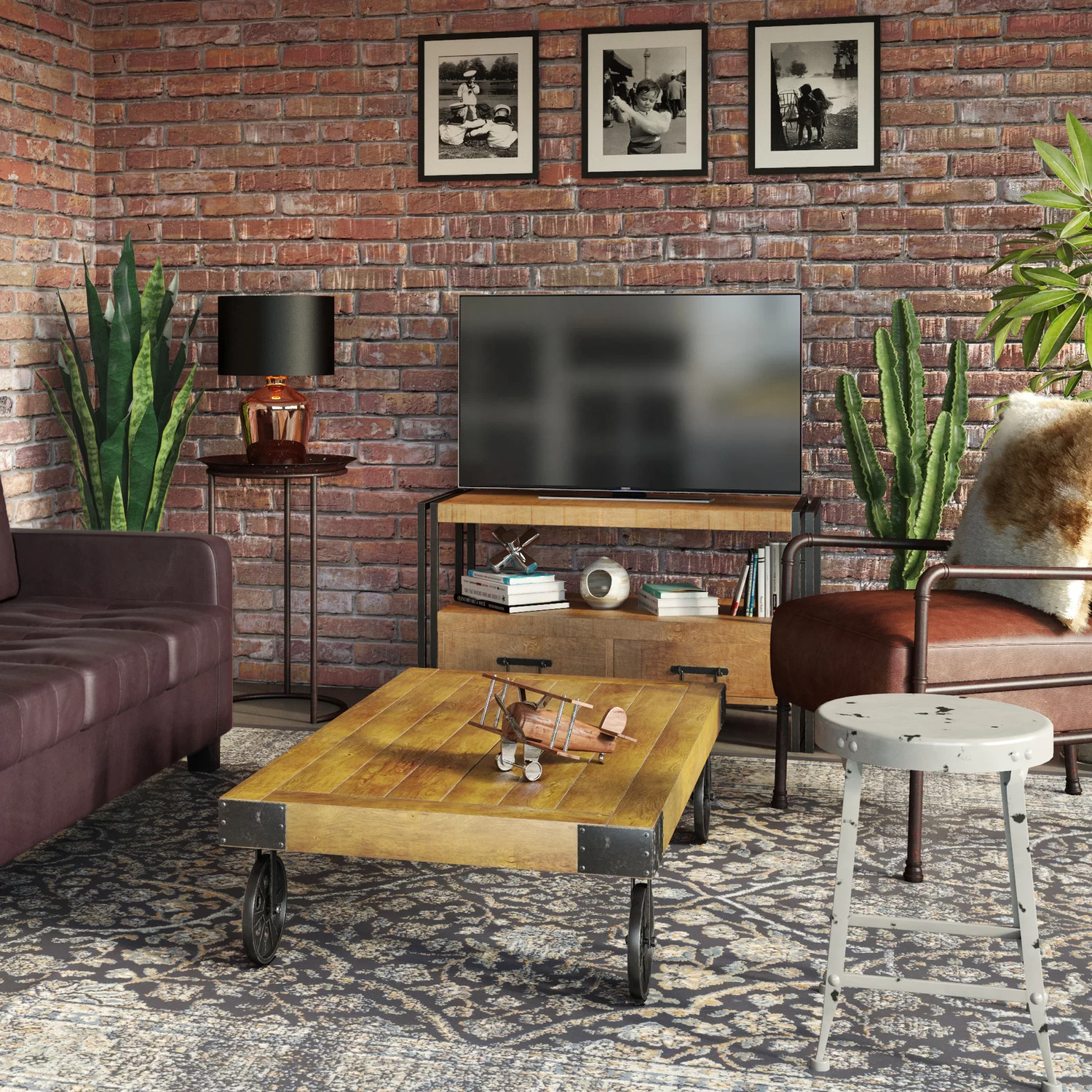 Upcycled TV Cabinet