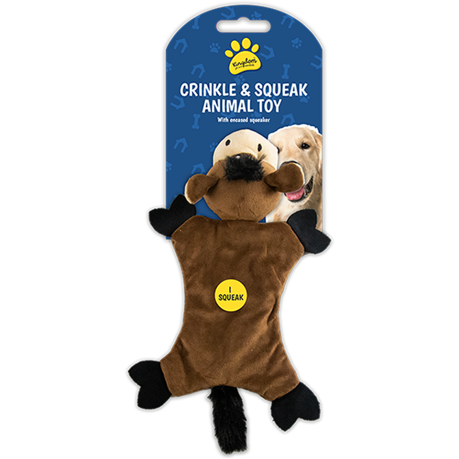 Crinkle and Squeak Farm Animal Toy
