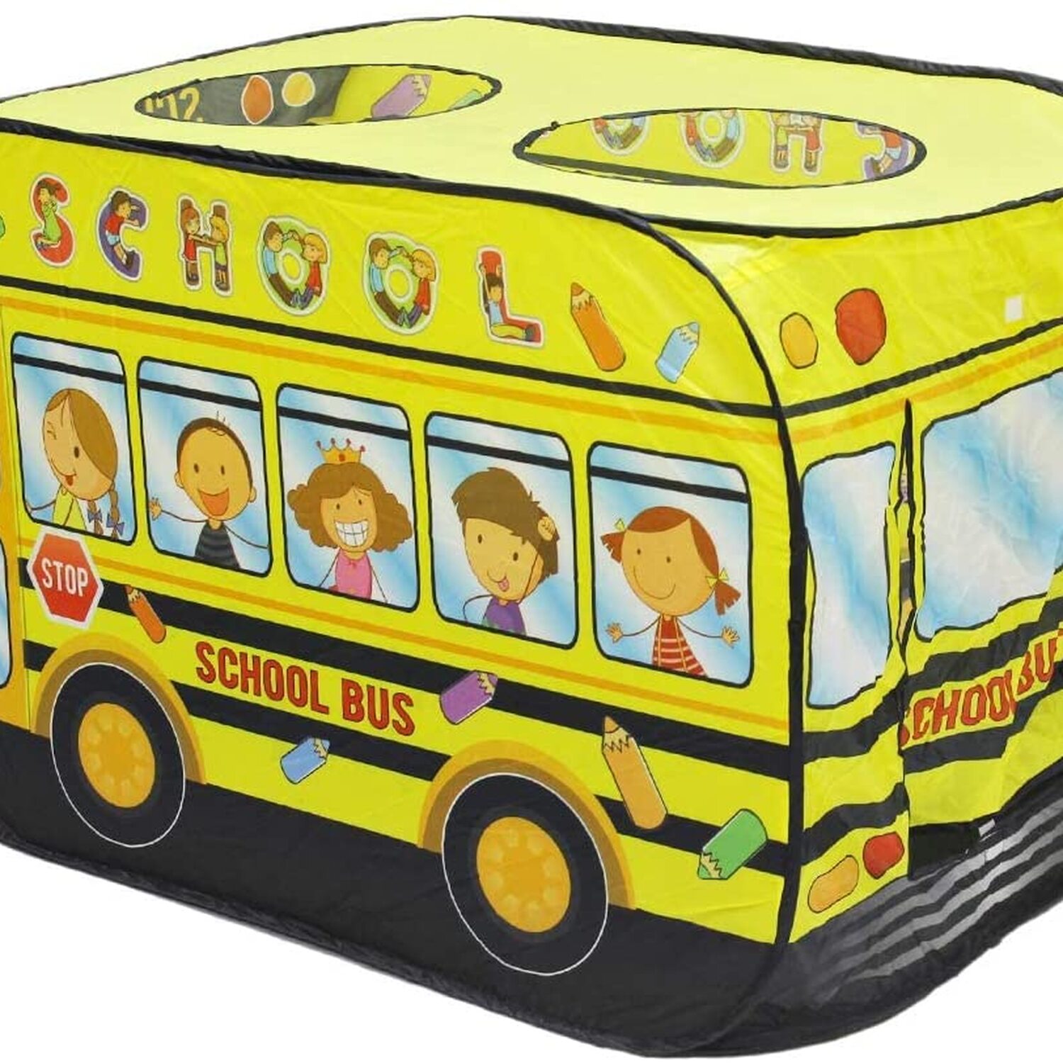 School Bus Foldable Indoor and Outdoor Play Tent