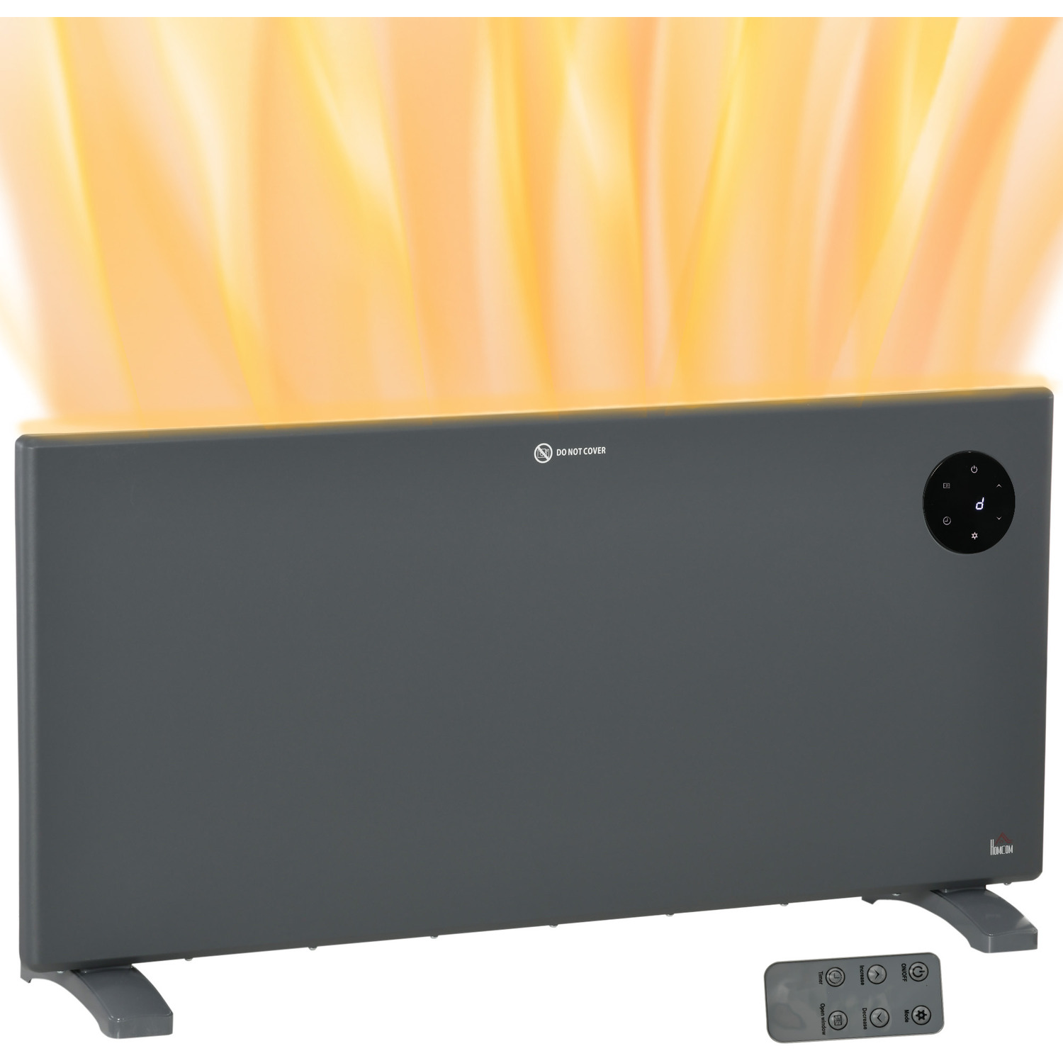 2000W Electric Convector Heater with LED Display Timer