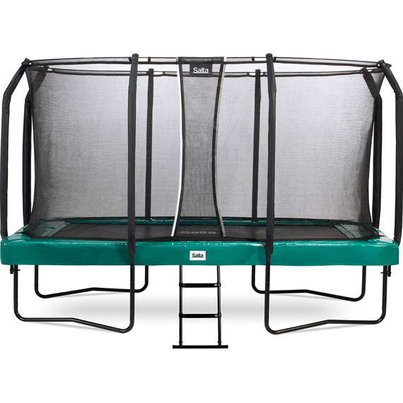 8ft Salta Green Rectangular First Class Trampoline
