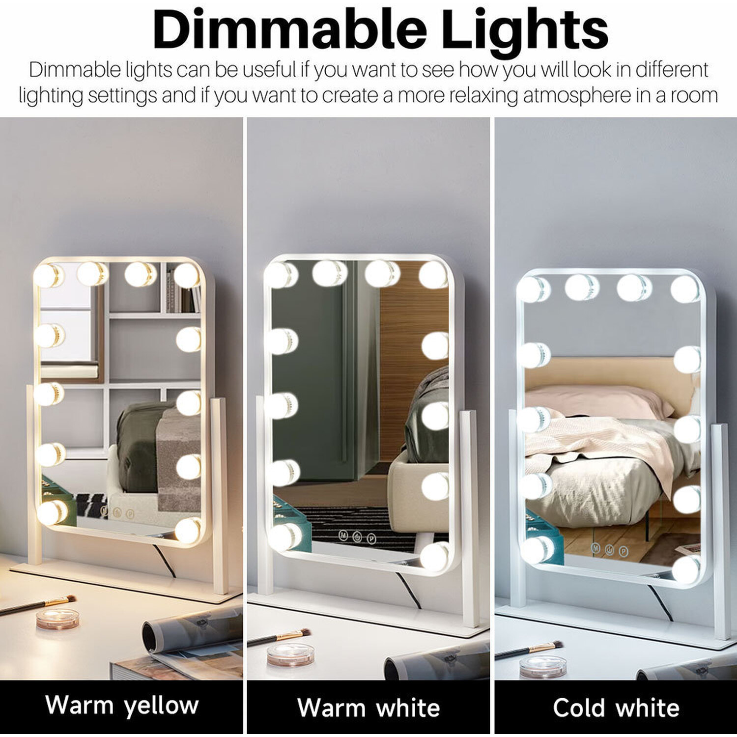 Hollywood Style Vanity Mirror