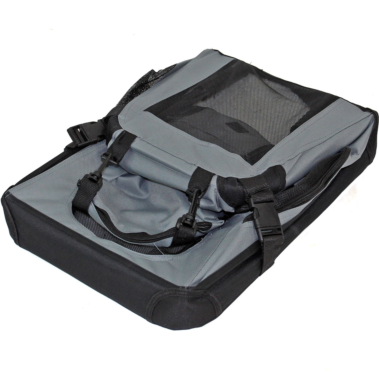 Easipet Fabric Dog Crate Pet Travel Carrier Small-XLarge in Grey