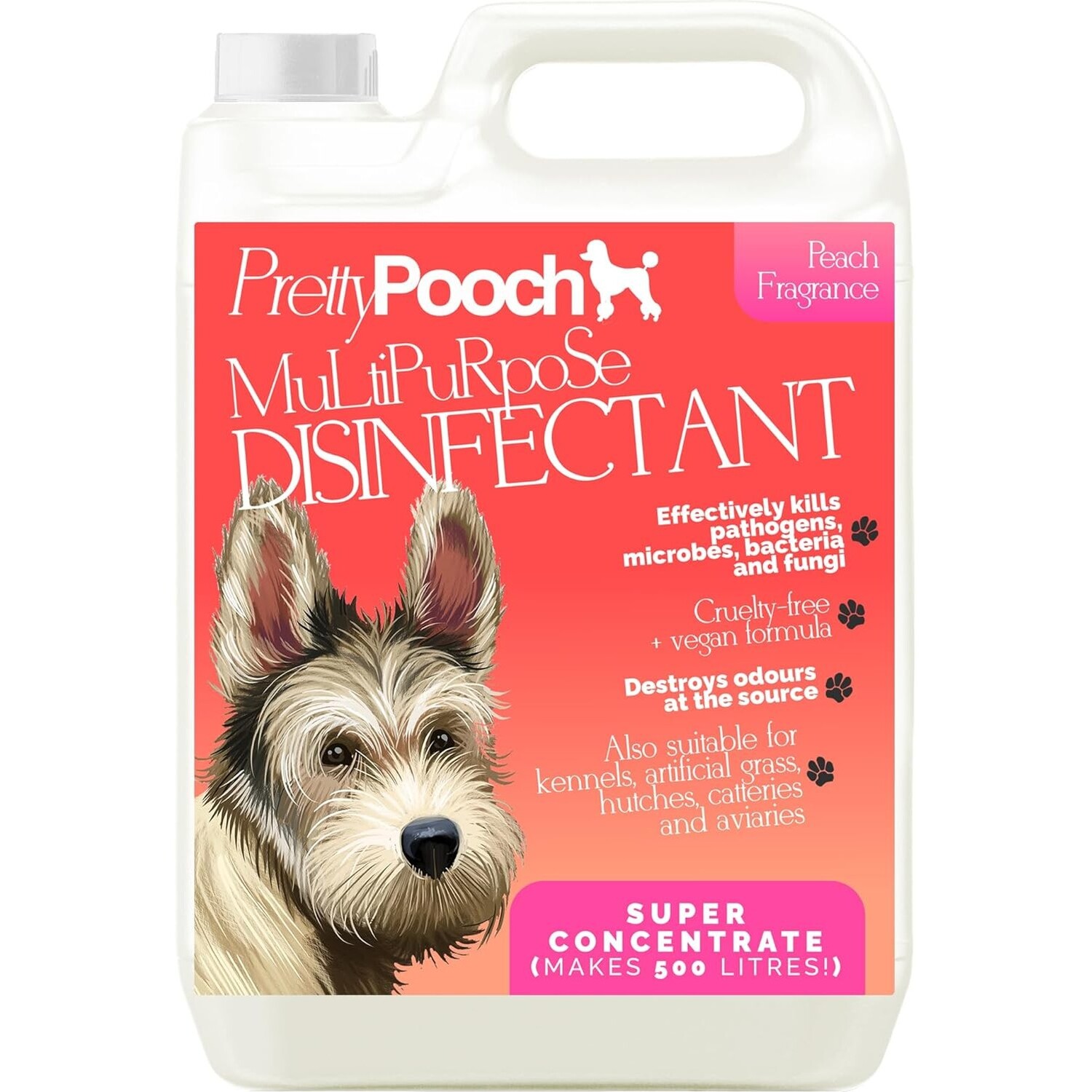 Multipurpose Peach Disinfectant