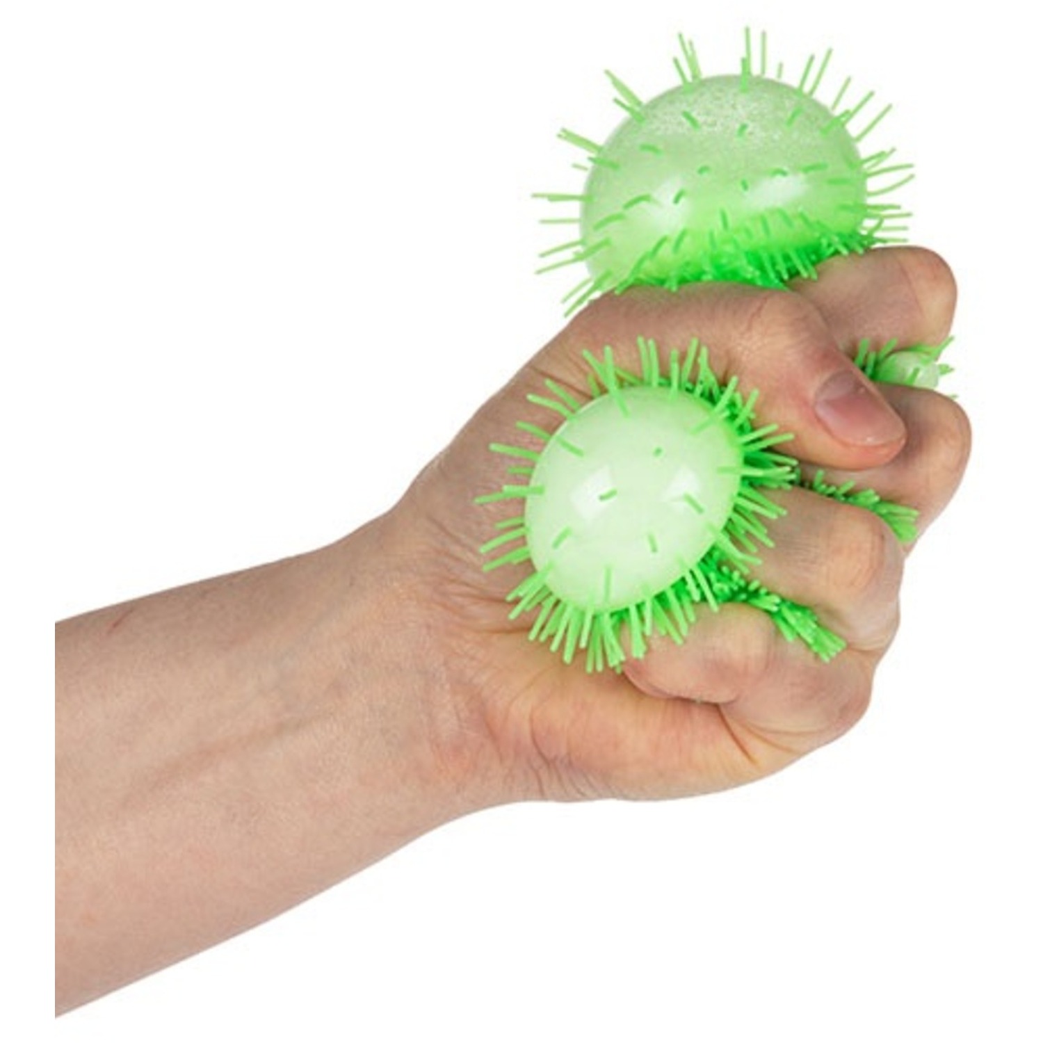8CM Colourful Neon Squeeze Puffer Ball Squishy Sensory Soft Balls