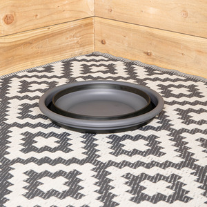 Large Collapsible Camping Round Bowl