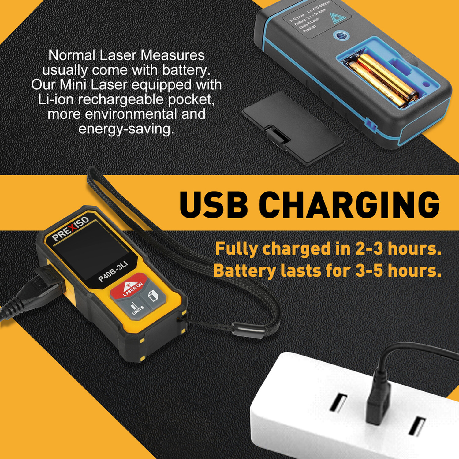 Prexiso Pocket Laser Measure