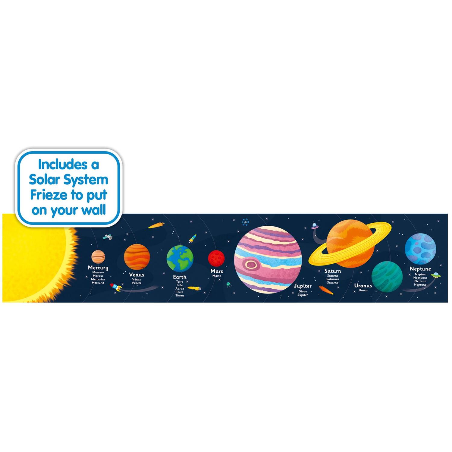 Giant Floor Puzzles Space