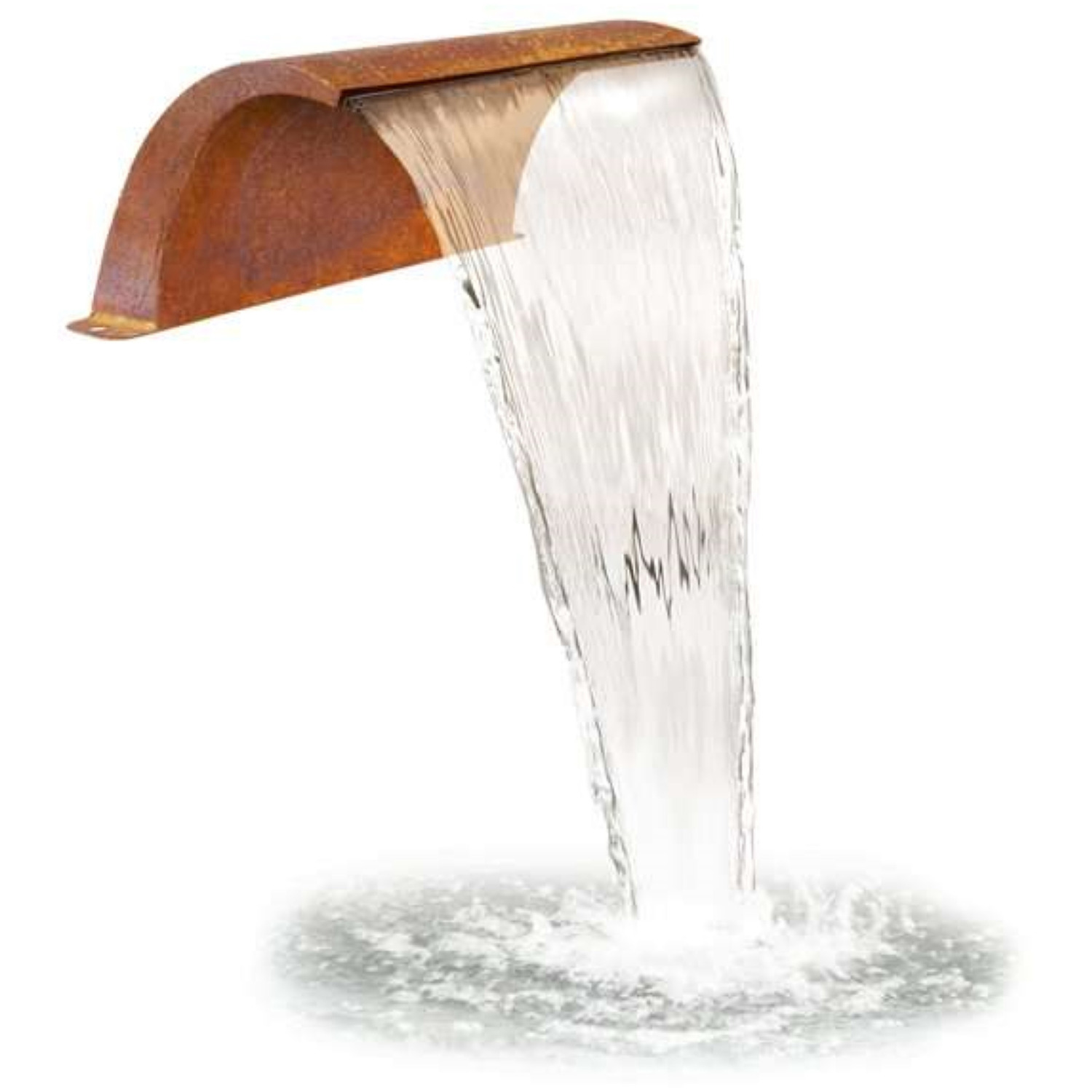 Primrose The Arc Corten Steel Pond or Water Feature Cascade Waterfall ...