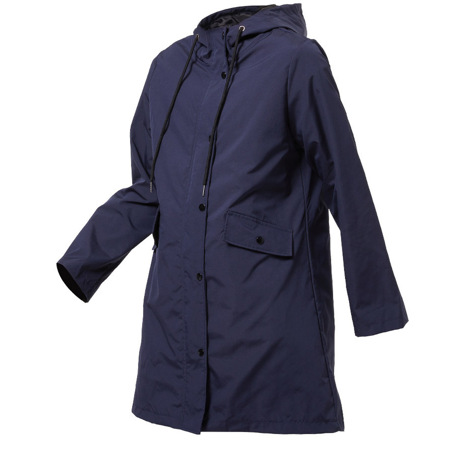 Mid-Length Hard Shell Jacket