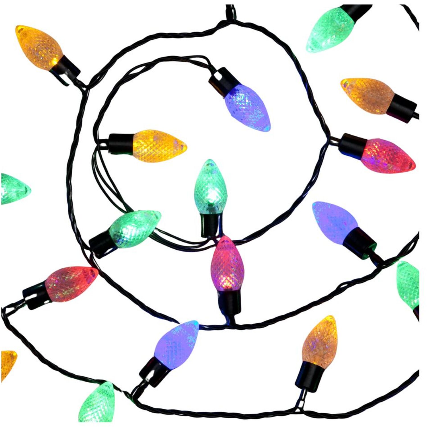 100 Faceted Cone Lights
