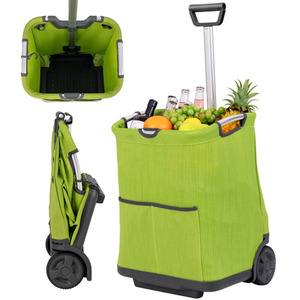 50L Folding Shopping Cart