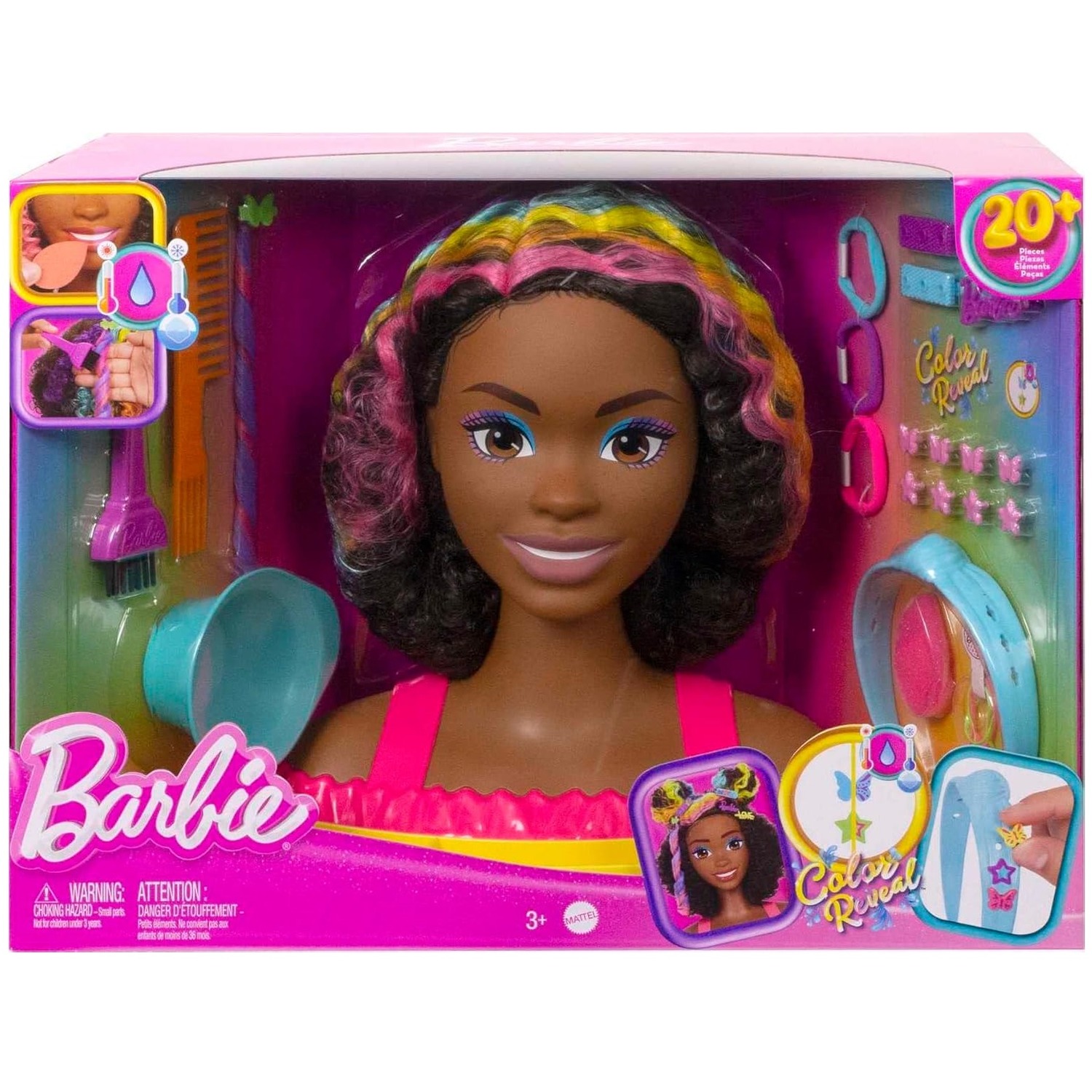 Barbie Totally Hair Styling Doll Head