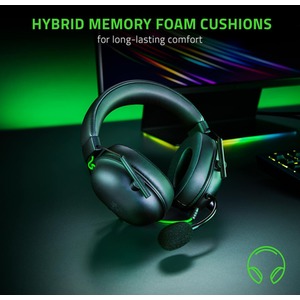 Razer BlackShark V2 X USB Wired Gaming Headset with Noise-Cancelling Mic