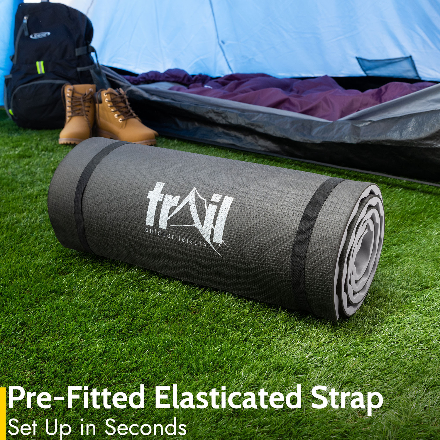 Camping Mat with Comfort Contours
